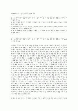 네슬레코리아 Supply Chain 자기소개서-1페이지