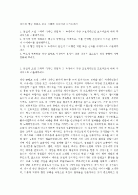 네이버 영상 컨텐츠 모션 그래픽 디자이너 자기소개서-1페이지