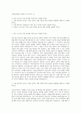 서울삼성병원 인턴쉽 자기소개서 (1)-1페이지