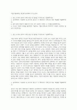 서울시립대학교 편입학 음악학과 자기소개서-1페이지