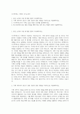 아이투맥스 기획직 자기소개서-1페이지