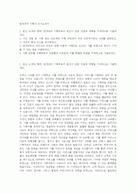 번개장터 기획자 자기소개서-1페이지