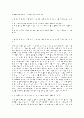 국립한국교통대학교 AI교통응용전공 자기소개서-1페이지