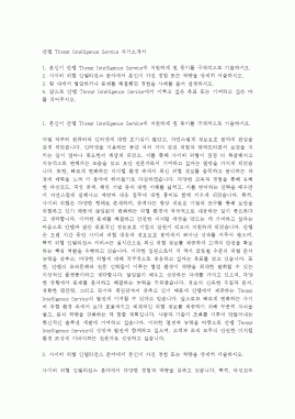 안랩 Threat Intelligence Service 자기소개서-1페이지