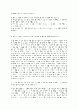 국립현대미술관 전시디자인 자기소개서-1페이지