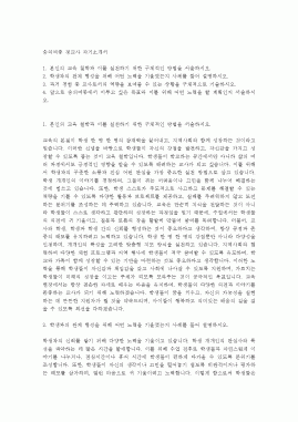 숭의여중 정교사 자기소개서-1페이지