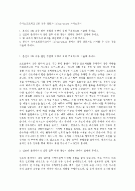 슈어소프트테크 SW 검증 전문가 Infrastructure 자기소개서-1페이지