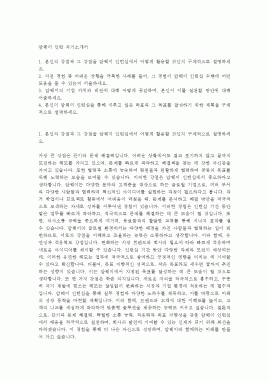암웨이 인턴 자기소개서-1페이지