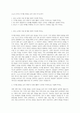 스노우_VITA 디지털 컨텐츠 운영 인턴 자기소개서-1페이지