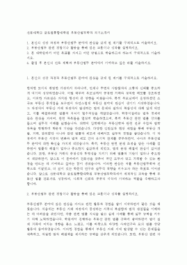 선문대학교 글로컬통합대학원 부동산법무학과 자기소개서-1페이지