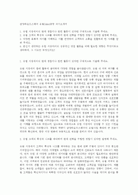 삼양라운드스퀘어 유럽Sales담당 자기소개서-1페이지