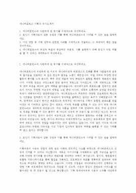 애니퍼포먼스 기획자 자기소개서-1페이지