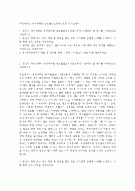 국민대학교 정치대학원 글로벌안보리더십전공 자기소개서-1페이지