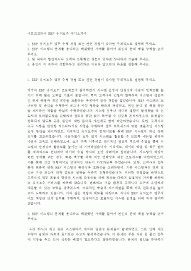 니프코코리아 ERP 유지보수 자기소개서-1페이지