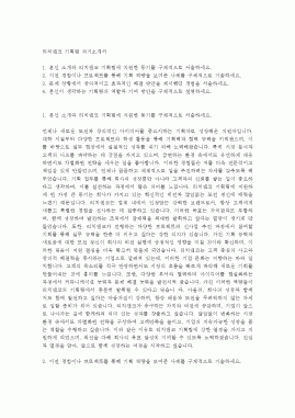 리치앤코 기획팀 자기소개서-1페이지