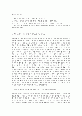 약사 자기소개서-1페이지