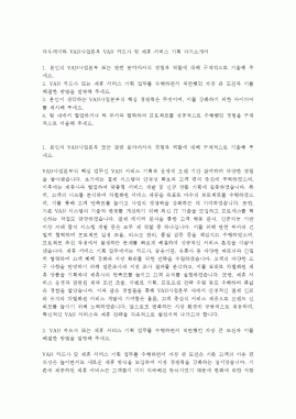 다우데이타 VAN사업본부 VAN 카드사 및 제휴 서비스 기획 자기소개서-1페이지