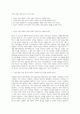 시프티 필드 영업 매니저 자기소개서-1페이지