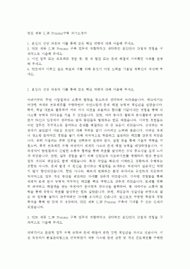 만도 제동 S_W Process구축 자기소개서-1페이지