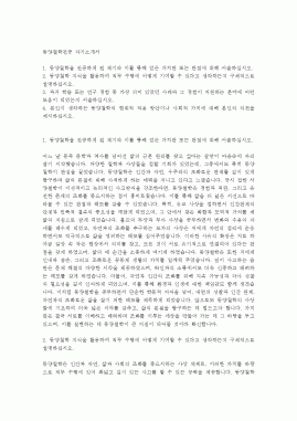 동양철학전공 자기소개서-1페이지