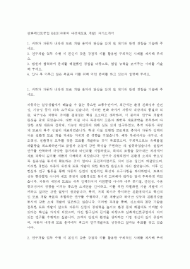 삼화페인트공업 R&D(자동차 내장재도료 개발) 자기소개서-1페이지