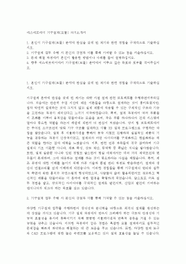 에스에프에이 기구설계(모듈) 자기소개서-1페이지