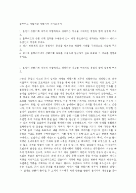 블루버드 개발직군 상품기획 자기소개서-1페이지