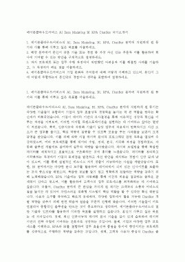 메이븐클라우드서비스 AI Data Modeling BI RPA ChatBot 자기소개서-1페이지