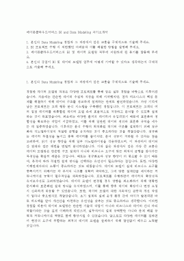 메이븐클라우드서비스 BI and Data Modeling 자기소개서-1페이지