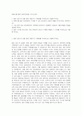 동화그룹 ERP SAP(FI모듈) 자기소개서-1페이지