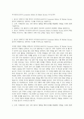 비아트리스코리아_corporate Affairs & Maket Access 자기소개서-1페이지