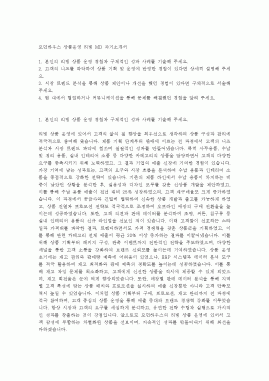 모던하우스 상품운영 리빙 MD 자기소개서-1페이지