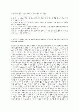목원대학교 산업정보언론대학원 지식재산학과 자기소개서-1페이지