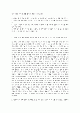 인하대학교 대학원 기술 철학 문화전공 자기소개서-1페이지