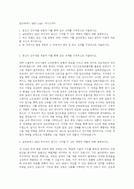 실리콘웍스 R&D Logic 자기소개서-1페이지