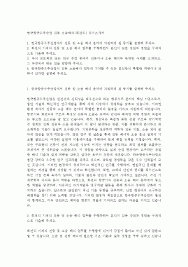 한국항공우주산업 진동 소음해석(회전익) 자기소개서-1페이지