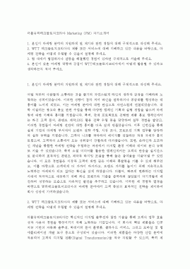 더블유티테크놀로지코리아 Marketing (PM) 자기소개서-1페이지