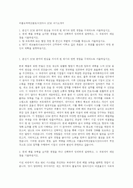 더블유티테크놀로지코리아 SCM 자기소개서-1페이지