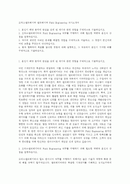 오티스엘리베이터 엘리베이터 Field Engineering 자기소개서-1페이지