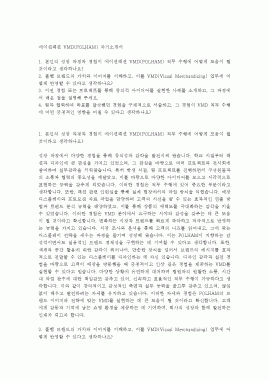 에이션패션 VMD(POLHAM) 자기소개서-1페이지