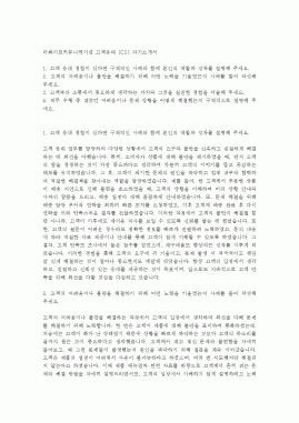 더화이트커뮤니케이션 고객응대 (CS) 자기소개서-1페이지