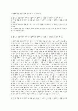 우아한형제들 배달의민족 영업매니저 자기소개서-1페이지