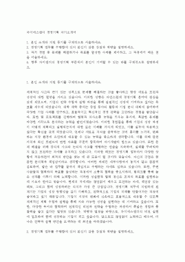자이에스앤디 경영기획 자기소개서-1페이지