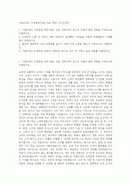 이랜드파크 고객접점(객실_식음_연회) 자기소개서-1페이지