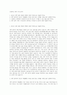 드림라인 재무 자기소개서-1페이지