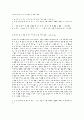 드림씨아이에스_Finace 담당자 자기소개서-1페이지