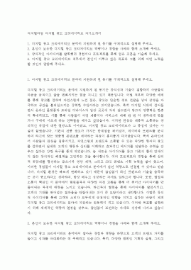 디지털다임 디지털 광고 크리에이티브 자기소개서-1페이지