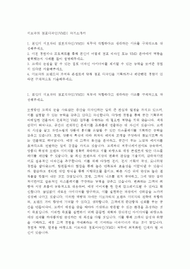 이브자리 점포디자인(VMD) 자기소개서-1페이지