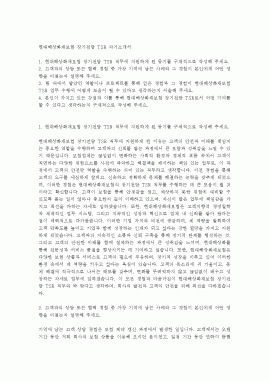 현대해상화재보험 장기전담 TSR 자기소개서-1페이지