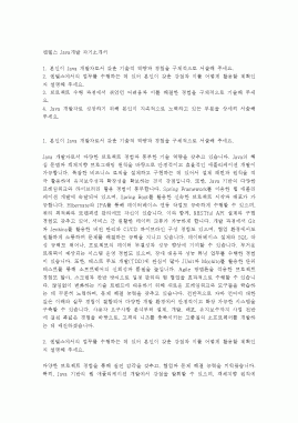 엔텔스 Java개발 자기소개서-1페이지